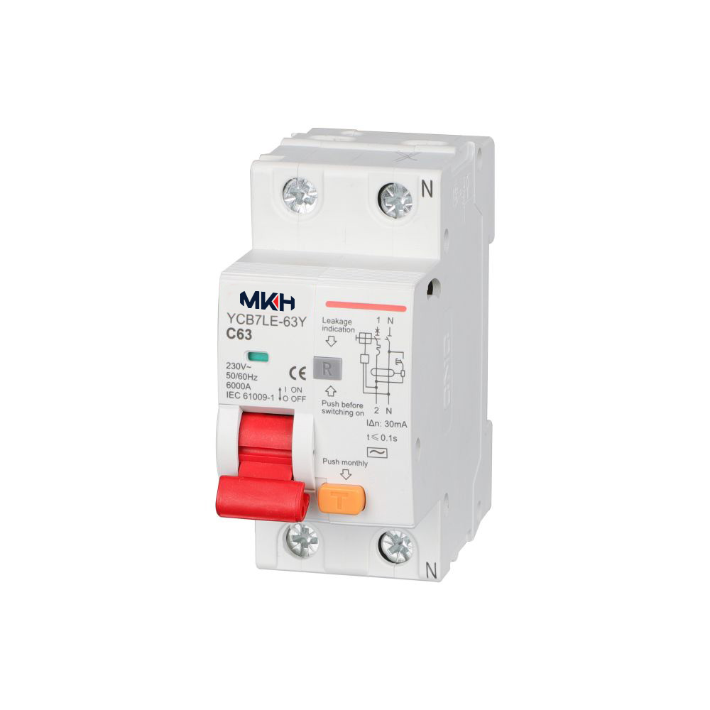 YCB7LE-63Y Residual Current Operated Circuit Breaker - MKH Electric